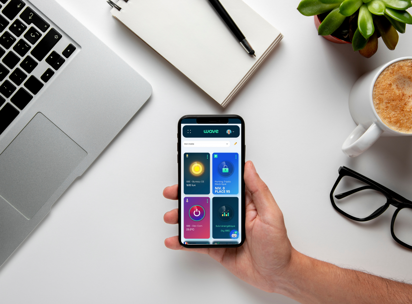 Wave : la plateforme de pilotage bâtiment - Smart Building Energies